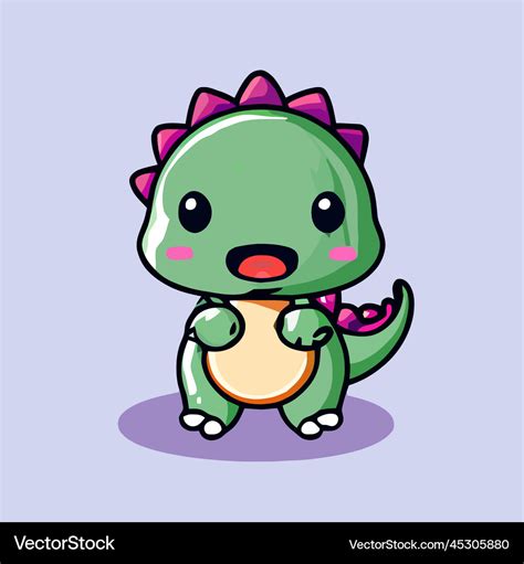 Dinosaur Cartoon Pictures Cute Drawing