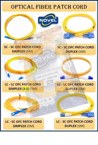 2 Core Ofc Patch Cords Copper Yellow At ₹ 55 Piece In New Delhi Id 2850658943062