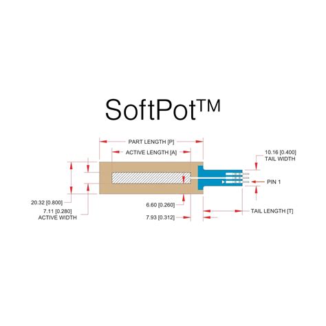 Standard Softpot Potentiometers Spectra Symbol