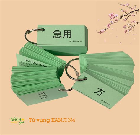 850 Flashcard Từ Vựng Kanji N4 Sách Minnano 2 Bài 26 50