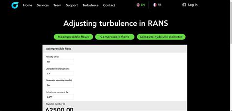 Cfd Simflow Openfoam Turbulence Rans Riviera Fluidics