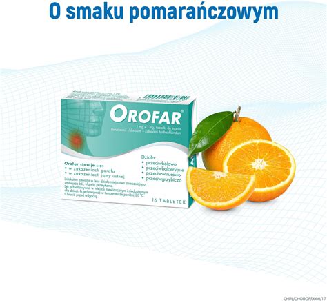 Orofar Total Action 1mg 1mg 16 Tabletek Do Ssania Opinie I Ceny Na