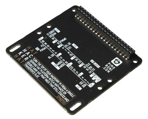 Адаптер Pimoroni HAT Hacker HAT Купить в Москве и СПБ с доставкой по России Амперка