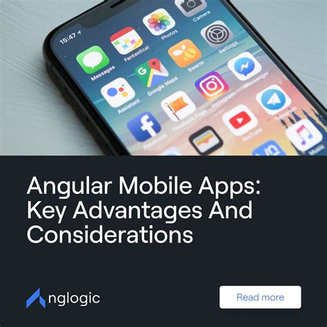 Ng Logic On Linkedin Angular Mobile Apps Key Advantages And Considerations Custom Software