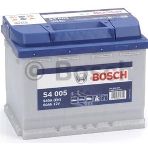 Купить Аккумулятор BOSCH S4 005 Silver 560 408 054 обратная полярность ...