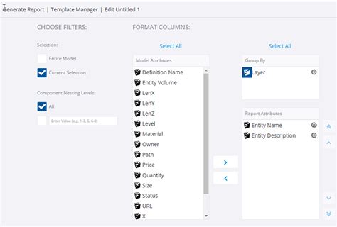 Generate Report By Layer Question Feature Requests Sketchup Community