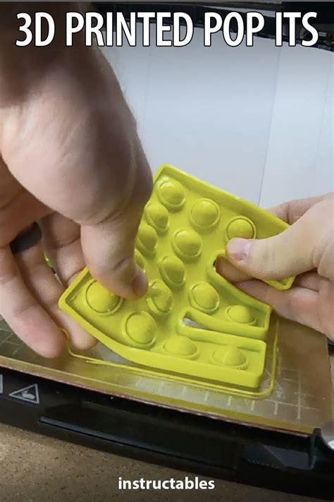 3d Printed Pop Its 3d Printing Toys 3d Printing Diy Prints