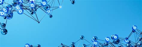 Premium Photo Blue Blur Background Glow Molecular Structure Atom Scientific Concept 3d Rendering