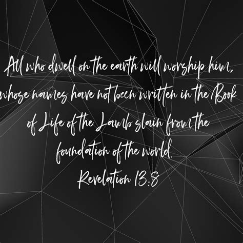 Revelation 13 Book Of Life Unashamed Of Jesus
