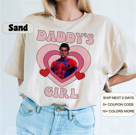 Miguel O Hara Daddys Girl Shirt Spider Man Across The Spider Sold By