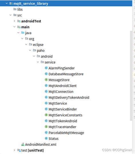 Android Mqtt项目导入orgeclipsepahoorgrvice111