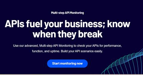 Best Api Monitoring Tools