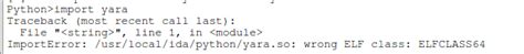 Installing Yara Into IDA Pro Bit Linux Security Boulevard