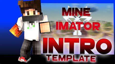 Mine Imator Intro Template Minecraft By Ggandcg234 Youtube