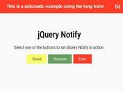 Best Growl Style Notification Plugins In Javascript Update