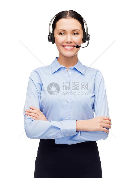 友好女性求助热线接线员手机帮助耳机牙裔服务商务服务台接待员中心女性高清图片下载 正版图片322206955 摄图网