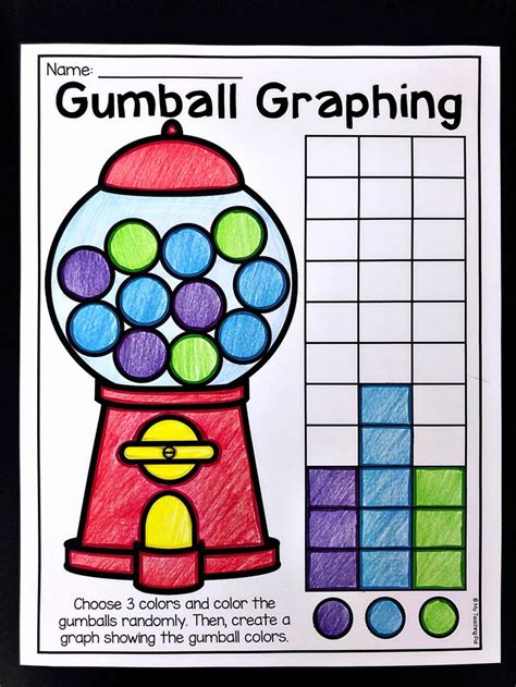 First Grade Data And Graphing Worksheets Graphing Activities