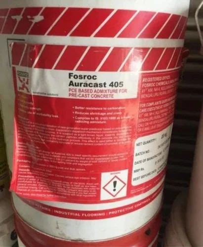 Fosroc Auracast At Kg Pce Based Admixture In Mumbai Id