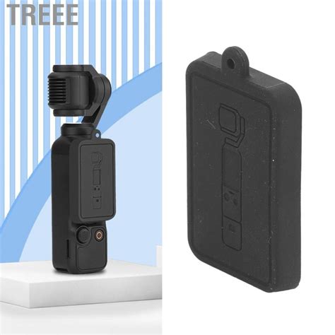 Treee กล้องแอคชั่นแคมเมราป้องกันหน้าจอฝาครอบซิลิโคนน้ำหนักเบากันฝุ่นสำหรับ Pocket 3 Shopee