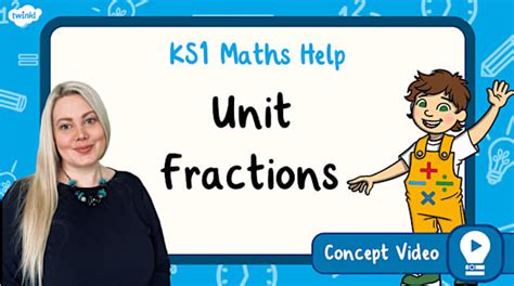 👉 Unit Fractions Ks1 Maths Concept Video Teacher Made