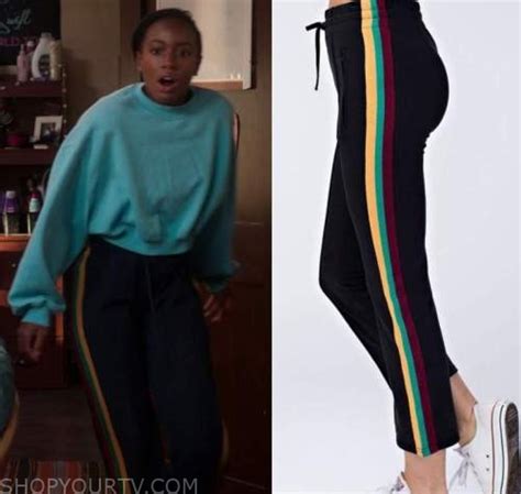 The Sex Lives Of College Girls Season 2 Episode 7 Whitneys Side Stripe Pants Shop Your Tv