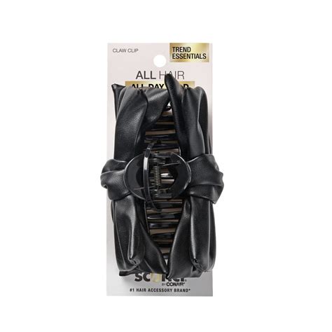 1 Pk Fx L Thr Bow Clw Clip Black Walmart Business Supplies