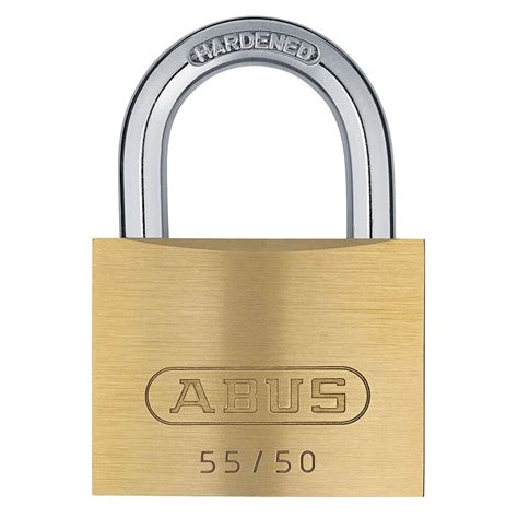 Abus Lock Brass Padlock 5550 Overtons