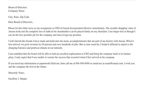 How To Write A Respectable Resignation Letter Samples And Templates