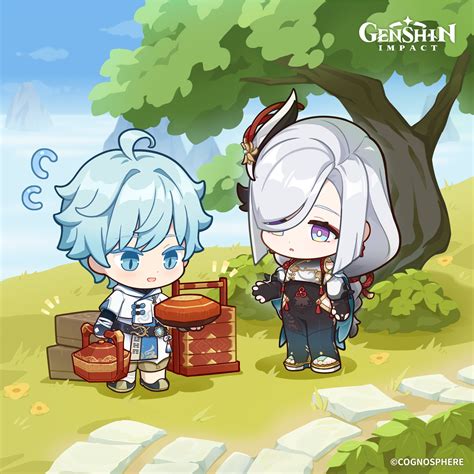 Shenhe And Chongyun Genshin Impact Danbooru