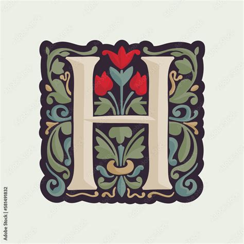 Fancy H Letter