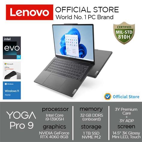 Jual Lenovo Yoga Pro Irp Core I H Gb Tb Rtx Gb W Ohs Di Seller Lenovo Yoga