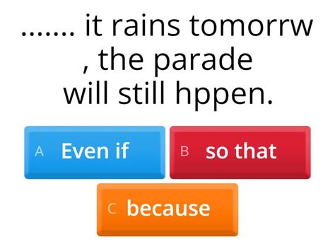 Adverb Clauses Quiz