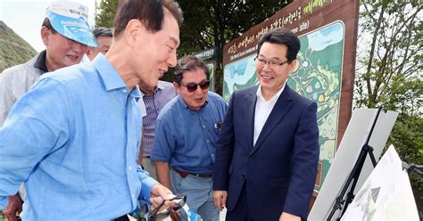 2023세계잼버리 예정지 방문한 이형규 새만금 민간위원장