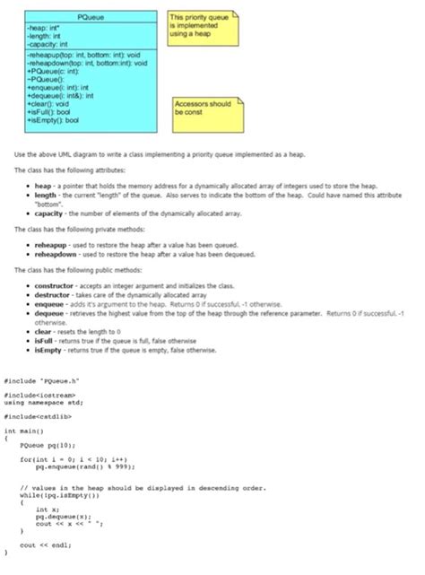 Solved Use The Above Uml Diagram To Write A Class