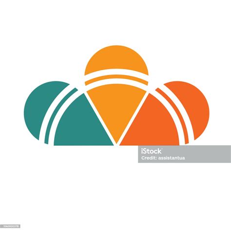 3 위치에서 텍스트 영역으로 인포 그래픽에 대 한 다채로운 반원 서식 파일 0명에 대한 스톡 벡터 아트 및 기타 이미지 0명 개념 개념과 주제 Istock