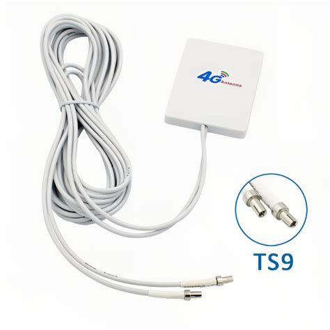 Антенна оконная 3G/ 4G/ LTE для модема/роутера с разъёмом TS9 ...