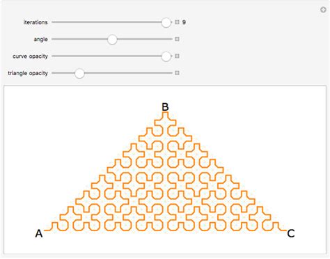 pólya s space filling curve wolfram demonstrations project