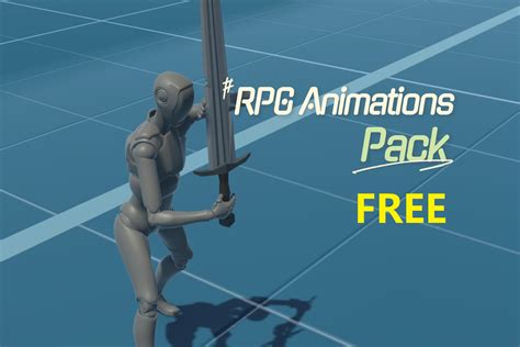 RPG Animations Pack FREE 3D Animations Unity Asset Store