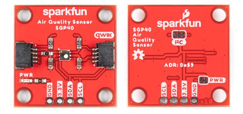 sgp40 air quality sensor sparkfun mouser