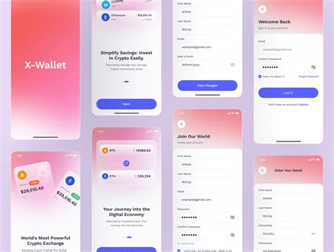 X Wallet L Crypto IOS App UI Design On Behance X Wallet L Crypto IOS App UI Design On Behance