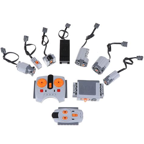 기술 부품 Legoeds 호환 멀티 파워 기능 도구 서보 블록 기차 전기 모터 Pf 모델 세트 빌딩 키트 건축 및 건설 장난감