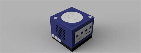 Gamecube Raspberry Pi 4 Case With Power Button And Led Etsy