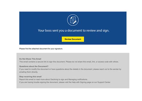 DocuSignature Phishing Email Causes Mass Concern On The Record