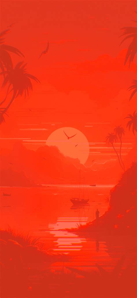 Orange Background Wallpaper