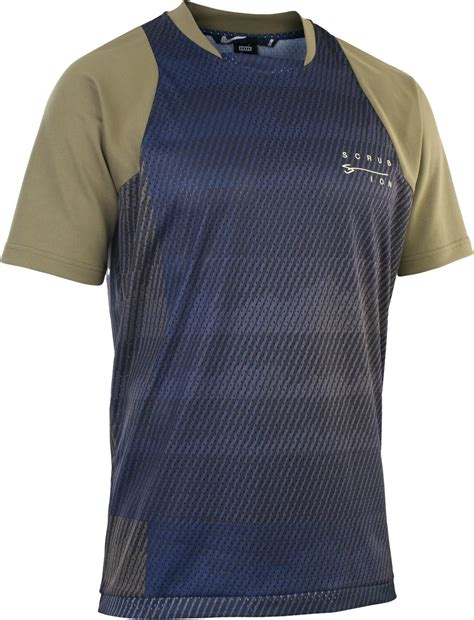 Ion MTB Jersey Scrub Ss Dark Mud MTB T Shirts And Jerseys Snowleader