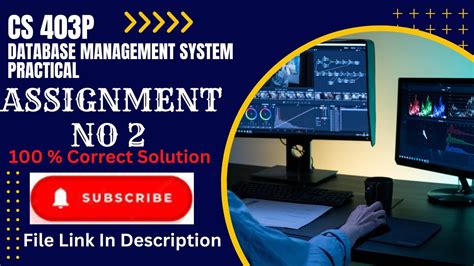 Cs403p Assignment 2 Solution 2023 Cs403p Assignment 100 Correct Solution By Vu Rocky Youtube