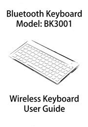 Bluetooth Wireless Keyboard BK User Guide EN Free Download Borrow And Streaming