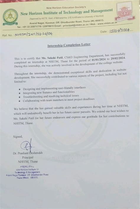 Sakshi Patil On Linkedin Website Thank You…