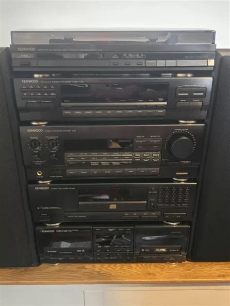 Kenwood Hifi Seperate System A 94 Original Boxes Near Mint Black £20000 Picclick Uk