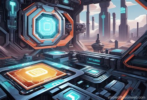 Chip Factory CPU And GPU Production Stable Diffusion Online